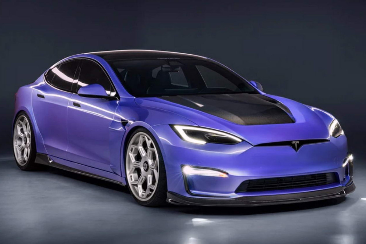 Kurang Gahar! Simak Tampilan Baru Tesla Model S Plaid Hasil Modifikasi ...